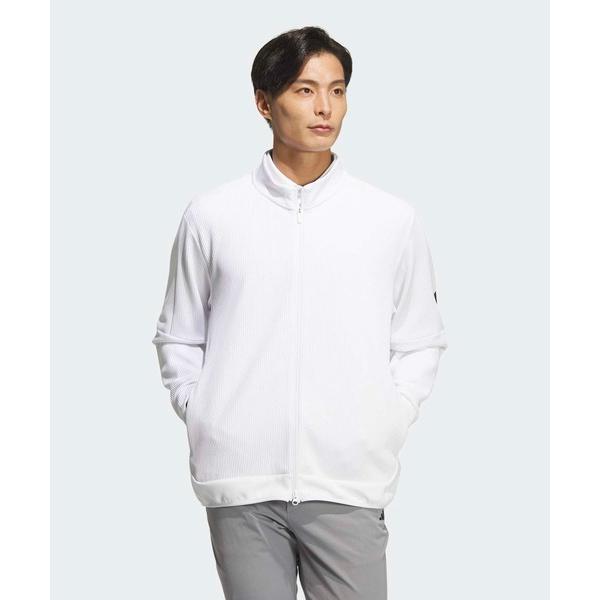 『タイムセール実施中』ZOZO問い合わせ番号:98065086ショップ:adidas，アディダスブランド:adidas，アディダス，adidas Golf，アディダスゴルフ商品名:COLD. RDYファブリックミックスFZジャケット【adi...