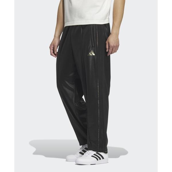 『タイムセール実施中』ZOZO問い合わせ番号:98065148ショップ:adidas，アディダスブランド:adidas，アディダス商品名:Stadium Gold ルーズフィット フルレングス オープンヘム トラックパンツ / アディダス ...