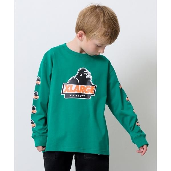 『セール実施中』ZOZO問い合わせ番号:98065232ショップ:X-girl Stages，エックスガール ステージスブランド:XLARGE KIDS，エクストララージキッズ商品名:袖OGプリント長袖Tシャツカテゴリ:トップス>Tシ...