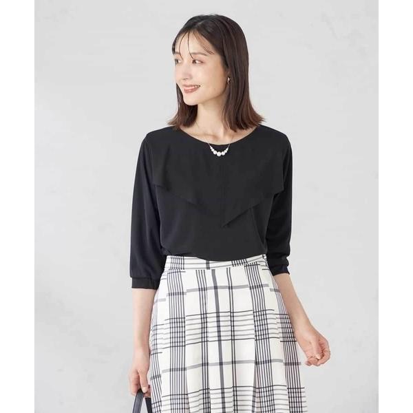 『セール実施中』ZOZO問い合わせ番号:98065269ショップ:a.v.v，アー・ヴェ・ヴェブランド:a.v.v，アーヴェヴェ商品名:シアーラッフルトップスカテゴリ:トップス>Tシャツ/カットソーブランド品番:K2KJA-20034...