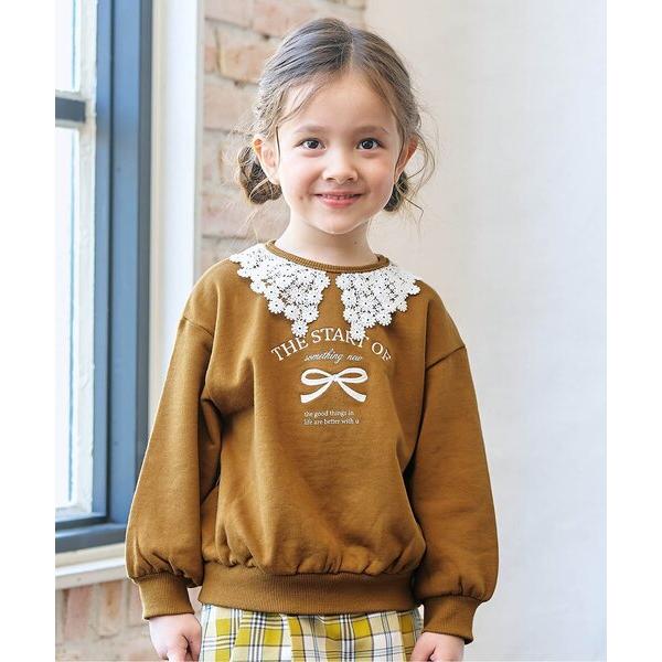 『セール実施中』ZOZO問い合わせ番号:98065504ショップ:F.O.Online Store，エフオーオンラインストアブランド:apres les cours，アプレレクール商品名:【ジュニア対応】レース衿リボンロゴトレーナーカテゴリ...