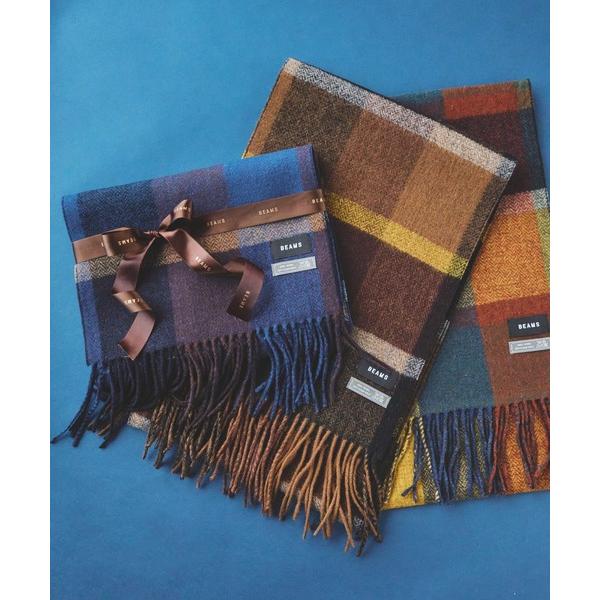 『セール実施中』ZOZO問い合わせ番号:98065538ショップ:BEAMS MEN，ビームス メンブランド:BEAMS，ビームス商品名:ブロックチェック リバーシブル マフラーカテゴリ:ファッション雑貨>マフラーブランド品番:11-...