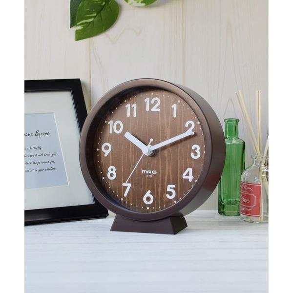 ZOZO問い合わせ番号:98066190ショップ:Rora，ローラブランド:BACKYARD FAMILY，バックヤードファミリー商品名:MAG 置掛両用時計 コンポートカテゴリ:インテリア>置時計ブランド品番:w770素材:プラスチ...