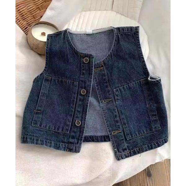 『タイムセール実施中』ZOZO問い合わせ番号:98066635ショップ:RiNc，リンクブランド:Bambin，ボンバン商品名:【 Bambin / ボンバン 】 デニム ベストカテゴリ:トップス>ベストブランド品番:BAB-W-21...