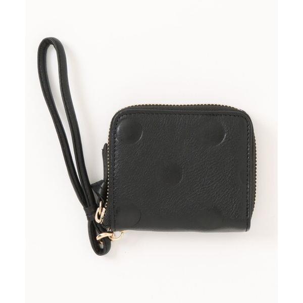 『セール実施中』ZOZO問い合わせ番号:98067070ショップ:UNBILLION，アンビリオンブランド:perche，ペルケ商品名:ペルケ perche / ドット型押しパームフィットストラップウォレットカテゴリ:財布/小物>財布...