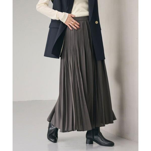 ZOZO問い合わせ番号:98067330ショップ:green label relaxing，グリーンレーベル リラクシングブランド:green label relaxing，グリーンレーベルリラクシング商品名:シアー プリーツ スカートカテ...