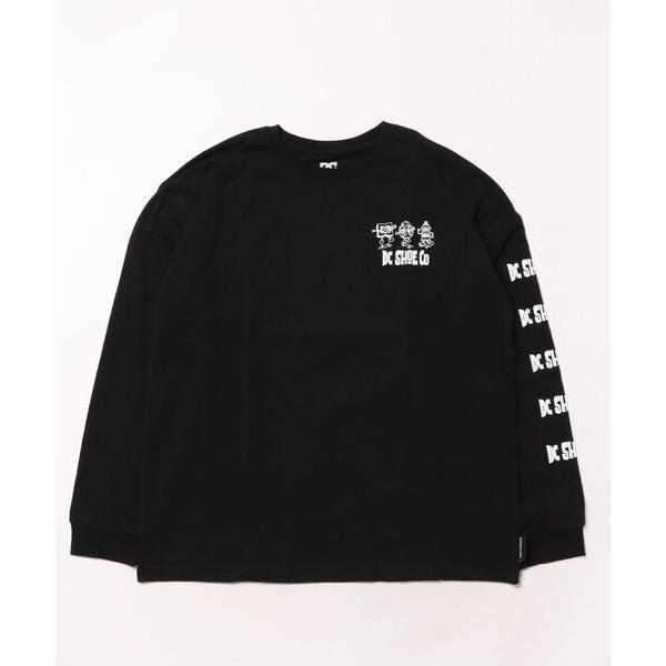 『タイムセール実施中』ZOZO問い合わせ番号:98067472ショップ:DC SHOES，ディーシーブランド:DC SHOES，ディーシーシューズ商品名:25 KD PLAY TIME LS /DCキッズバックプリント長袖ロンTカテゴリ:ト...