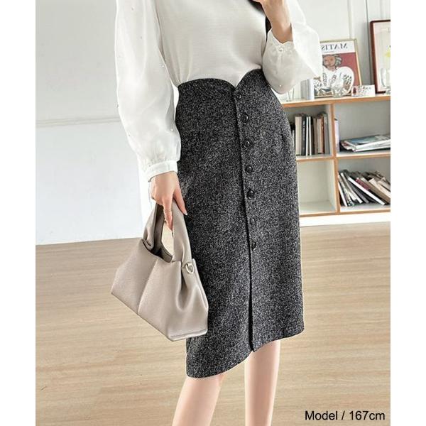 『タイムセール実施中』ZOZO問い合わせ番号:98067507ショップ:SAISON DE PAPILLON，セゾン ド パピヨンブランド:SEU，エスイーユー，SAISON DE PAPILLON，セゾンドパピヨン商品名:ツイード調スカー...