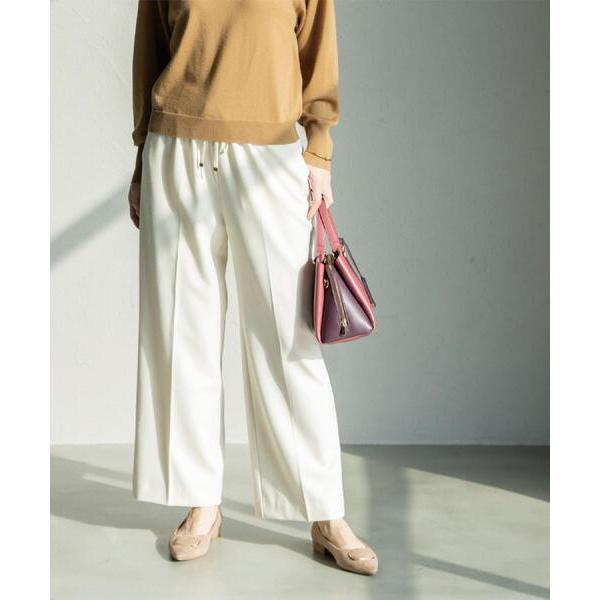 『タイムセール実施中』ZOZO問い合わせ番号:98067871ショップ:OPAQUE.CLIP，オペークドットクリップブランド:OPAQUE.CLIP，オペークドットクリップ商品名:ウォームタッチ イージーワイドパンツ【洗濯機洗OK/ストレ...