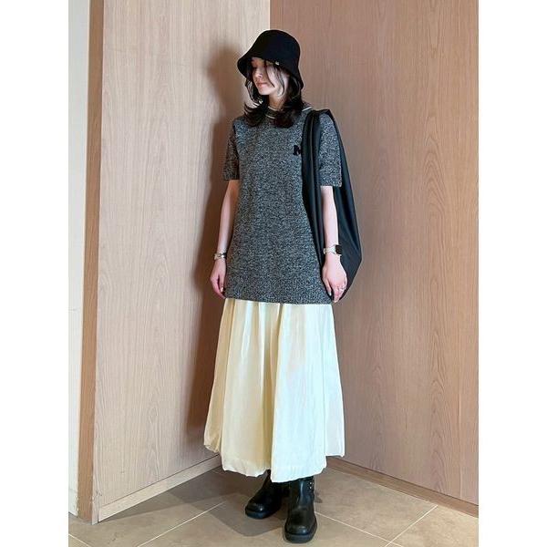 『セール実施中』ZOZO問い合わせ番号:98068038ショップ:Mila Owen，ミラ オーウェンブランド:Mila Owen，ミラオーウェン商品名:ウエストゴムシアーシャイニーバルーンスカートカテゴリ:スカート>スカートブランド...