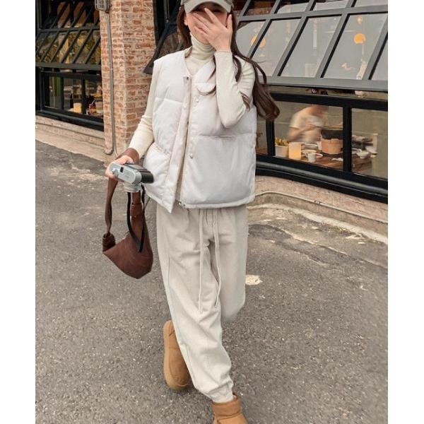 『タイムセール実施中』ZOZO問い合わせ番号:98069272ショップ:Ada.，エイダブランド:SHEPP，シープ商品名:コーデュロイノーカラー中綿ベストカテゴリ:ジャケット/アウター>ダウンベストブランド品番:SP5416素材:ポ...