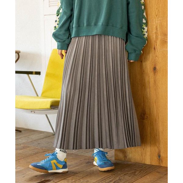 『タイムセール実施中』ZOZO問い合わせ番号:98069442ショップ:niko and...，ニコアンドブランド:niko and...，ニコアンド商品名:スウェードプリーツスカートカテゴリ:スカート>スカートブランド品番:5759...