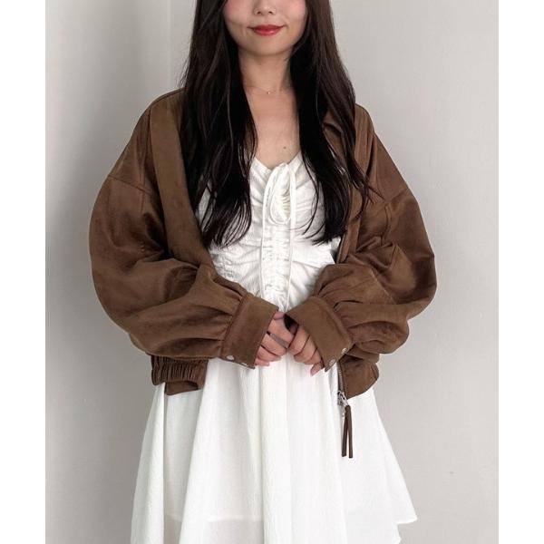 『セール実施中』ZOZO問い合わせ番号:98069447ショップ:archives，アルシーヴブランド:archives，アルシーヴ商品名:【ＳＥＴＵＰ対応】スウェードブルゾンカテゴリ:ジャケット/アウター>ブルゾンブランド品番:25...