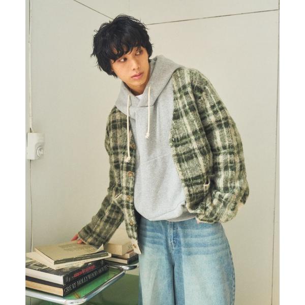 『セール実施中』ZOZO問い合わせ番号:98069468ショップ:IF Div.，アイエフディビジョンブランド:Elanque，エランク商品名:checked cardigan/チェックカーディガンカテゴリ:トップス>カーディガン/ボ...