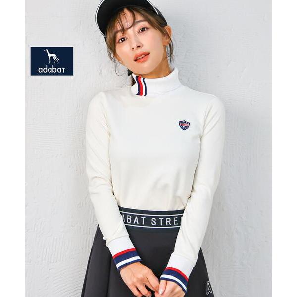 『タイムセール実施中』ZOZO問い合わせ番号:98069569ショップ:adabat，アダバットブランド:adabat，アダバット商品名:【新レーベル ADABAT NAVY】せとはるコラボ モックTカテゴリ:トップス>Tシャツ/カッ...