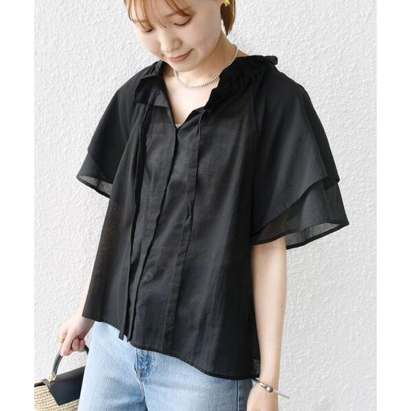 『タイムセール実施中』参考価格：15，400円発売時期：2024年05月コンディション：A（使用感なし）数回使用した程度で使用感が感じられないアイテム参考商品名：〈手洗い可能〉コットンボイル ネックギャザー ボウタイ ブラウス参考品番：31...