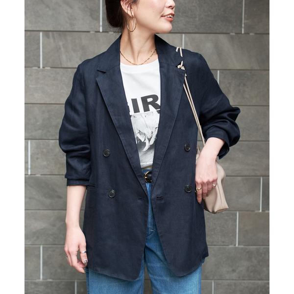 参考価格：9，900円発売時期：2025年04月コンディション：B（目立つ使用感なし）使用感が少ない、または気にならないアイテム全体的：汚れ、色あせ付属品：タグ参考商品名：《追加2》手洗い可 / フレンチリネンテーラードジャケット参考品番：...