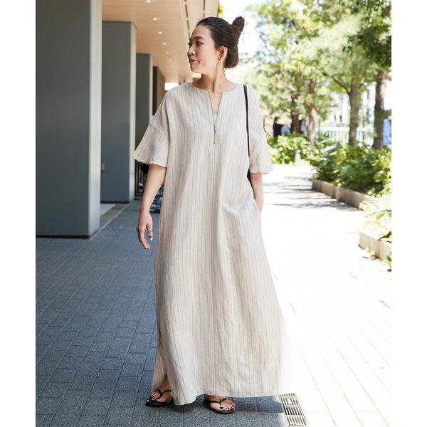 『タイムセール実施中』参考価格：7，920円発売時期：2025年01月コンディション：A（使用感なし）数回使用した程度で使用感が感じられないアイテム参考商品名：手洗い可 / リネンレーヨン2WAYワンピース参考品番：250407008010...