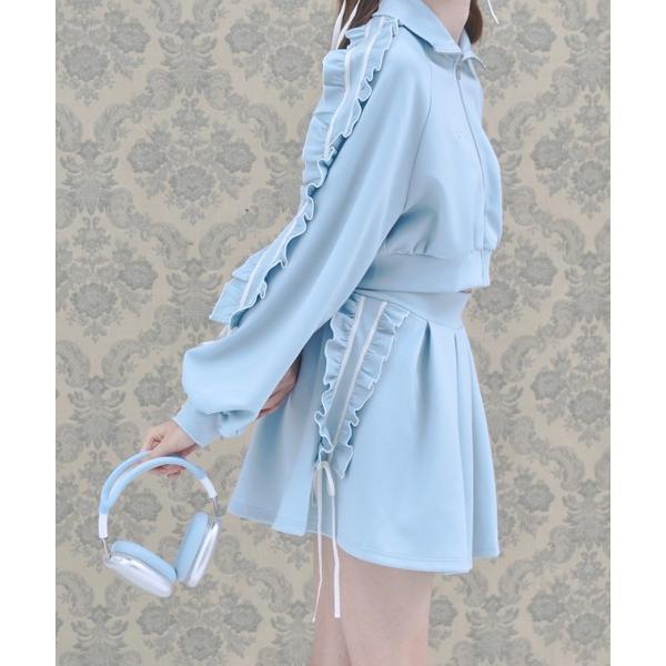 『タイムセール実施中』参考価格：5，940円発売時期：2024年08月コンディション：A（使用感なし）数回使用した程度で使用感が感じられないアイテム参考商品名：フリルリボンジャージスカート(セットアップ可)参考品番：LLETO0824002...