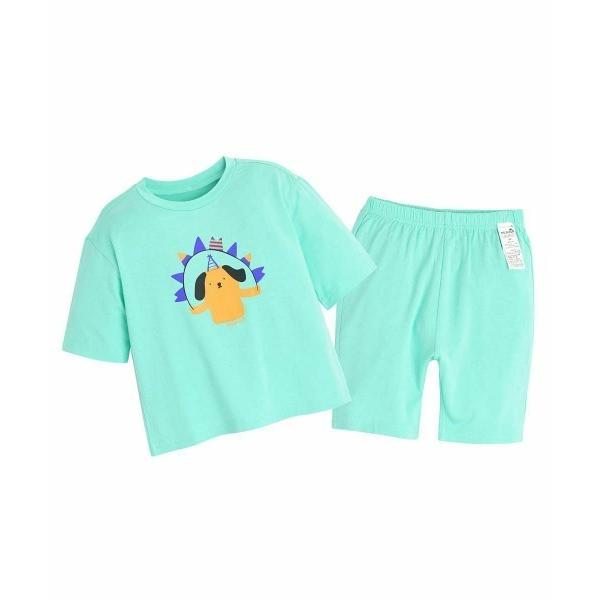 『セール実施中』ZOZO問い合わせ番号:98100561ショップ:moimoln，モイモルンブランド:moimoln，モイモルン商品名:【ルームウェア】アニマルサーカストップス＆パンツカテゴリ:ルームウェア>ルームウェア/パジャマブラ...