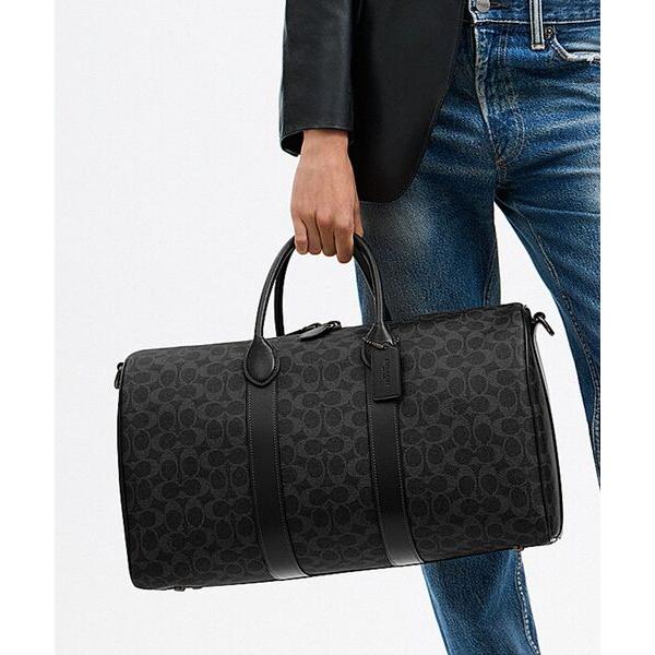 ZOZO問い合わせ番号:98100670ショップ:COACH，コーチブランド:COACH，コーチ商品名:コンパス バッグ 45・シグネチャー キャンバスカテゴリ:バッグ>ボストンバッグブランド品番:CCD90 OY2素材:PVC、牛革...