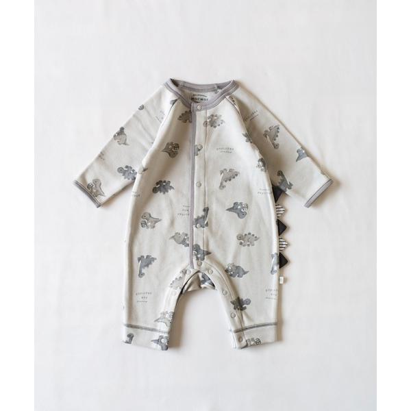 ※このアイテムは返品・交換対象外商品です。ZOZO問い合わせ番号:98101656ショップ:Si・Shu・Non，シ・シュ・ノンブランド:mocmof，モクモフ，Si・Shu・Non，シシュノン商品名:恐竜柄 ロンパースカテゴリ:ママ＆ベビ...