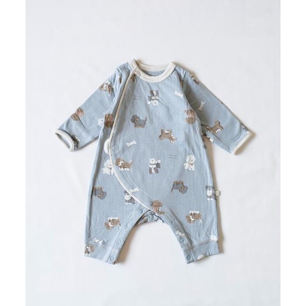 ※このアイテムは返品・交換対象外商品です。ZOZO問い合わせ番号:98101658ショップ:Si・Shu・Non，シ・シュ・ノンブランド:mocmof，モクモフ，Si・Shu・Non，シシュノン商品名:わんこ柄 かんたんロンパースカテゴリ:...