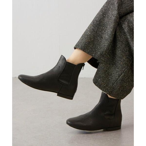 『タイムセール実施中』ZOZO問い合わせ番号:98101775ショップ:BEARDSLEY，ビアズリーブランド:BEARDSLEY，ビアズリー，LIVETART，リヴェタート商品名:レザーサイドゴアブーツカテゴリ:シューズ>ブーツブラ...