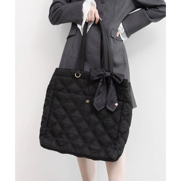 ZOZO問い合わせ番号:98101985ショップ:RANDA，ランダブランド:RANDA，ランダ商品名:【A4対応】2WAY リボンキルティングトートバッグカテゴリ:バッグ>トートバッグブランド品番:FB36191素材:生地原産国:C...