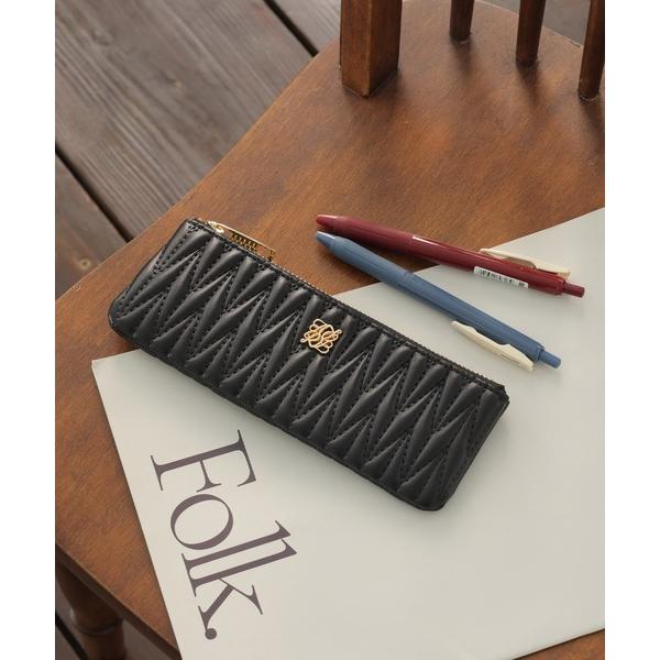 『タイムセール実施中』ZOZO問い合わせ番号:98102307ショップ:ALTROSE，アルトローズブランド:ALTROSE，アルトローズ商品名:ペンケース 筆箱 筆記用具 キルト スクエア ロージアカテゴリ:雑貨/ホビー>ステーショ...