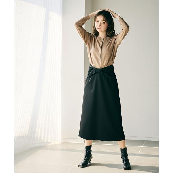 『セール実施中』ZOZO問い合わせ番号:98102937ショップ:Rose Tiara，ローズティアラブランド:Audie a Muses，オーディアミューズ商品名:ウエストビッグリボンスカートカテゴリ:スカート>スカートブランド品番...