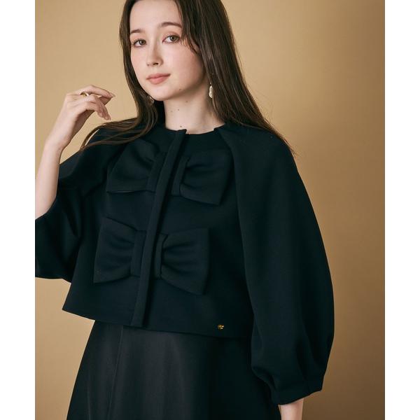 ZOZO問い合わせ番号:98102939ショップ:Rose Tiara，ローズティアラブランド:Audie a Muses，オーディアミューズ商品名:【M-StyleLuxeコラボ】【人気のため追加】フロントダブルリボンブラウスカテゴリ:ト...