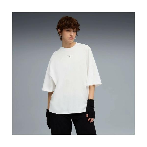 ZOZO問い合わせ番号:98103076ショップ:Kinetics，キネティクスブランド:PUMA，プーマ，Kinetics，キネティクス商品名:PUMA DARE TO OVERSIZED RUCHED TEE（プーマ DARE TO オ...