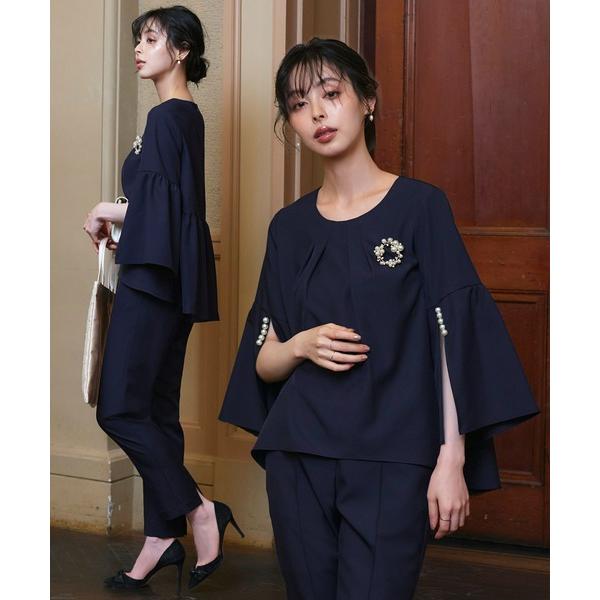 『セール実施中』ZOZO問い合わせ番号:98103291ショップ:RUIRUE BOUTIQUE，ルイルエブティックブランド:RUIRUE BOUTIQUE，ルイルエブティック商品名:オケージョン 洗える ストレッチ ｜ パール スリット ...