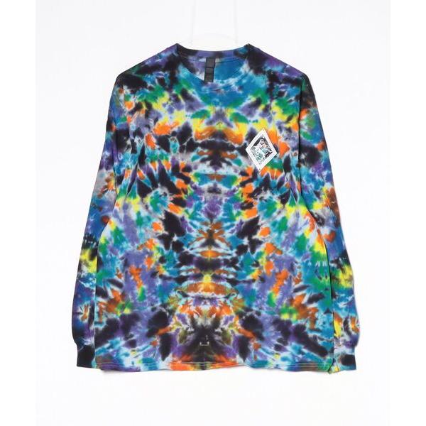 ZOZO問い合わせ番号:98103744ショップ:SAWINTO，ソイントブランド:SAWINTO，ソイント商品名:ATMOSPHERE MOUNTAINWORKS - TIE DYE L/S LOGO TEEカテゴリ:トップス>Tシ...