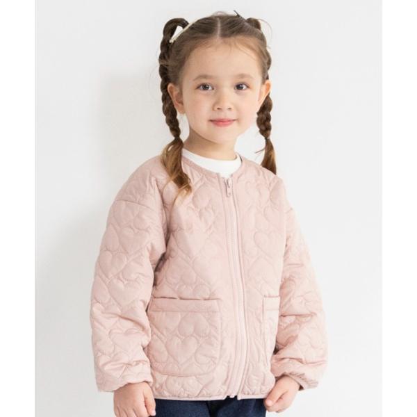 『セール実施中』ZOZO問い合わせ番号:98103826ショップ:branshes，ブランシェスブランド:branshes，ブランシェス商品名:ハート柄キルティングジャケットカテゴリ:ジャケット/アウター>その他アウターブランド品番:...