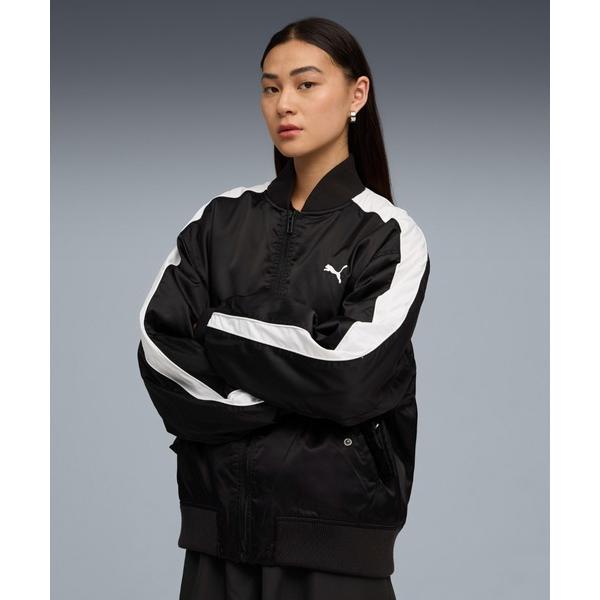 『タイムセール実施中』ZOZO問い合わせ番号:98103973ショップ:PUMA STORE ZOZO，プーマストアゾゾブランド:PUMA，プーマ商品名:PUMA プーマ ユニセックス T7 ボンバー ジャケットカテゴリ:ジャケット/アウタ...