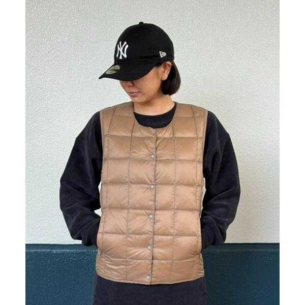 ZOZO問い合わせ番号:98104042ショップ:H.L.N.A，エイチエルエヌエーブランド:TAION，タイオン商品名:【TAION】CREW NECK BUTTON DOWN VESTカテゴリ:ジャケット/アウター>ダウンベストブ...