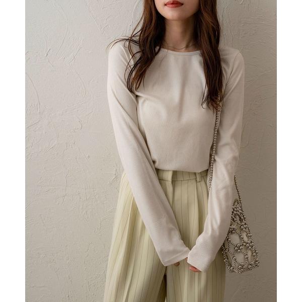 『タイムセール実施中』ZOZO問い合わせ番号:98104807ショップ:Chaco closet，チャコクローゼットブランド:NOAHL，ノアル商品名:【NOAHL】ラメリブロンTカテゴリ:トップス>Tシャツ/カットソーブランド品番:...