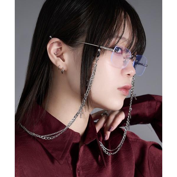 ZOZO問い合わせ番号:98104889ショップ:Ellno Loset，エルノロゼットブランド:Ellno Loset，エルノロゼット商品名:デザイン2レングラスコードカテゴリ:ファッション雑貨>メガネブランド品番:604768素材...
