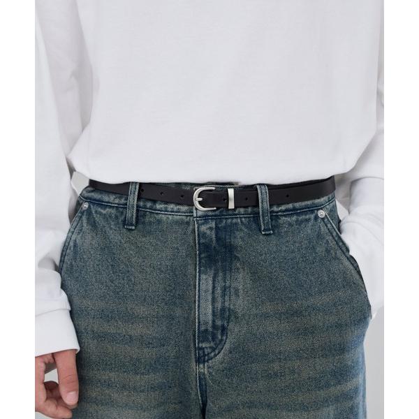 ZOZO問い合わせ番号:98105054ショップ:EMMA CLOTHES，エマ クローズブランド:LUENNA，ルエナ商品名:【LUENNA】Basic Leather Narrow Belt / ベーシックレザーナローベルトカテゴリ:フ...