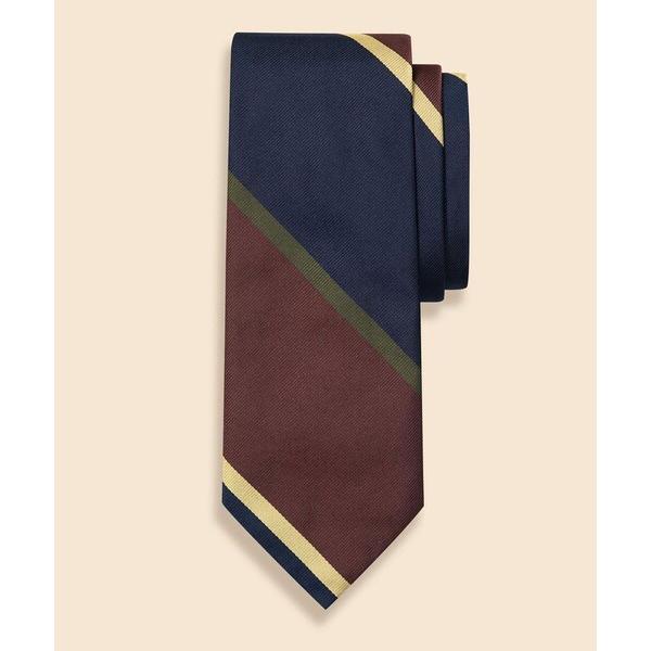 『セール実施中』ZOZO問い合わせ番号:98135419ショップ:BROOKS BROTHERS，ブルックス ブラザーズブランド:BROOKS BROTHERS，ブルックスブラザーズ商品名:シルク　ワイドマルチストライプ　レップタイカテゴリ...