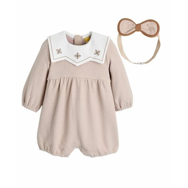 『セール実施中』※このアイテムは返品・交換対象外商品です。ZOZO問い合わせ番号:98135589ショップ:moimoln，モイモルンブランド:moimoln，モイモルン商品名:【2点セット】カミカバーオール＆ヘアバンドカテゴリ:ママ＆ベビ...