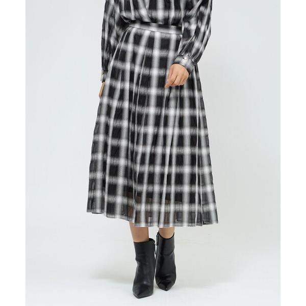 『タイムセール実施中』ZOZO問い合わせ番号:98135836ショップ:EPOCA，エポカブランド:EPOCA，エポカ商品名:【EPOCA STORIA】オンブレーチェックスカート 《WEB＆EPOCA THE SHOP店舗限定》カテゴリ:...