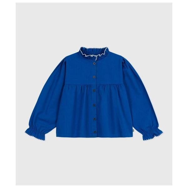 『セール実施中』ZOZO問い合わせ番号:98135964ショップ:PETIT BATEAU，プチバトーブランド:PETIT BATEAU，プチバトー商品名:長袖ブラウスカテゴリ:トップス>シャツ/ブラウスブランド品番:A0DSTA素材...