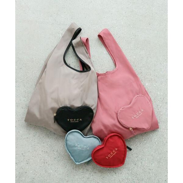 ZOZO問い合わせ番号:98136518ショップ:TOCCA，トッカブランド:TOCCA，トッカ商品名:AVEC CUORE ECOBAG エコバッグカテゴリ:バッグ>エコバッグ/サブバッグブランド品番:BOTZLM0700素材:ブラ...