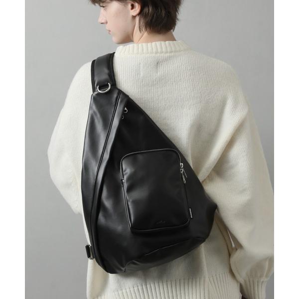 ZOZO問い合わせ番号:98136942ショップ:Art re A，アトリエブランド:welise，ウェライズ，ADAM PATEK，アダムパテック商品名:【welise×ADAMPATEK】アーティフィシャルレザー ギミックワンショルダー...