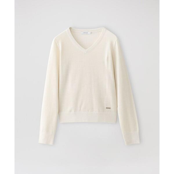 『タイムセール実施中』ZOZO問い合わせ番号:98167257ショップ:LOVELESS，ラブレスブランド:LOVELESS，ラブレス商品名:ラメハイゲージVネックカテゴリ:トップス>ニット/セーターブランド品番:62N25641__...