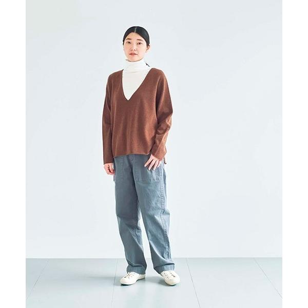 ZOZO問い合わせ番号:98167578ショップ:CLASKA，クラスカブランド:HAU，ハウ商品名:Vネックニット  lambカテゴリ:トップス>ニット/セーターブランド品番:52110217素材:毛100%原産国:日本カラー:ブラ...