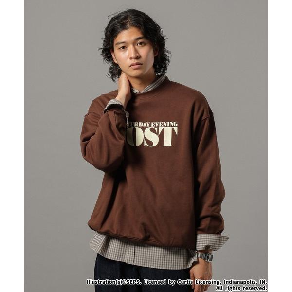 『セール実施中』ZOZO問い合わせ番号:98197924ショップ:RAGEBLUE，レイジブルーブランド:RAGEBLUE，レイジブルー商品名:【THE SATURDAY EVENING POST】コラボプリントスウェットカテゴリ:トップス...